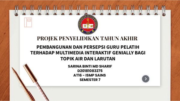 Projek Tahun Akhir