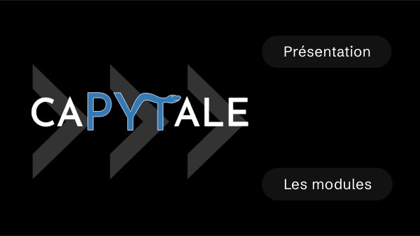 Présentation Capytale