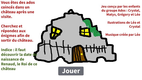 Escape Game - Le Château de Renaud | Genially