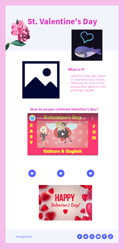 St. Valentine's Day | Genially