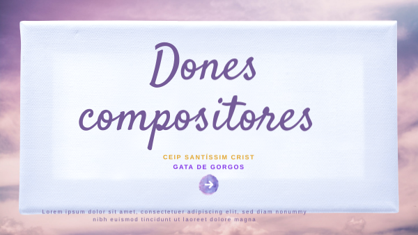 Les nostres compositores | Genially