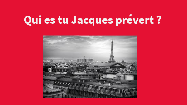 Jacques Prévert | Genially