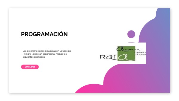 PROGRAMACIÓN | Genially