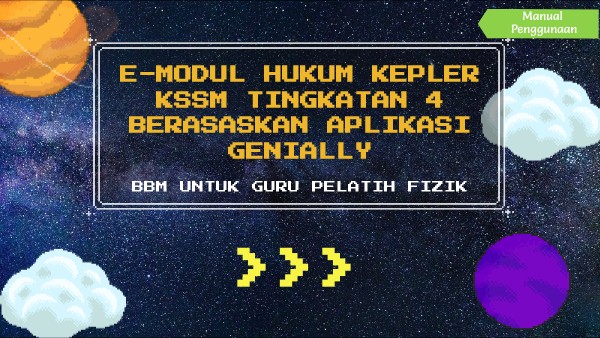 E-MODUL HUKUM KEPLER | Genially