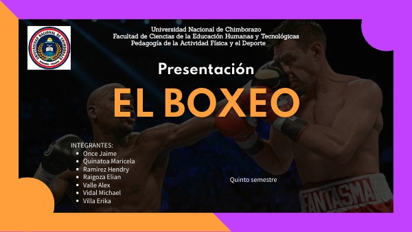 PRESENTACIÓN BOXEO | Genially