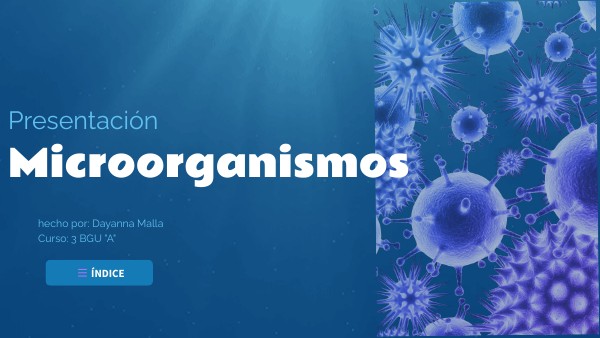 Microorganismos | Genially