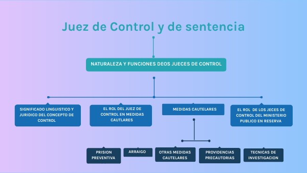 MAPA CONCEPTUAL JUEZ DE CONTROL | Genially