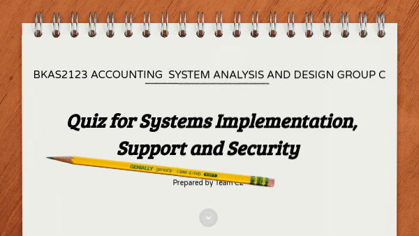 Quiz Chapter 11 & 12 | Genially