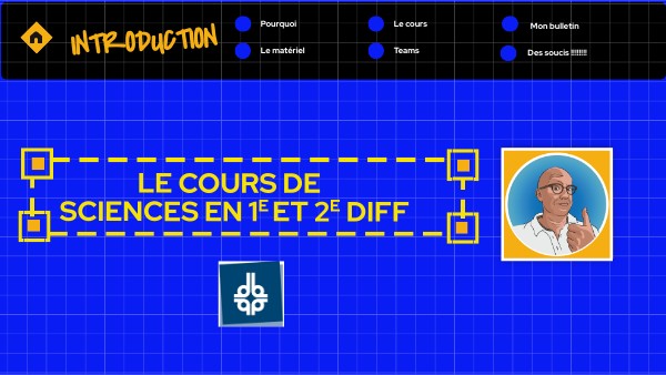 Présentation SCIENCES 1e et 2e diff