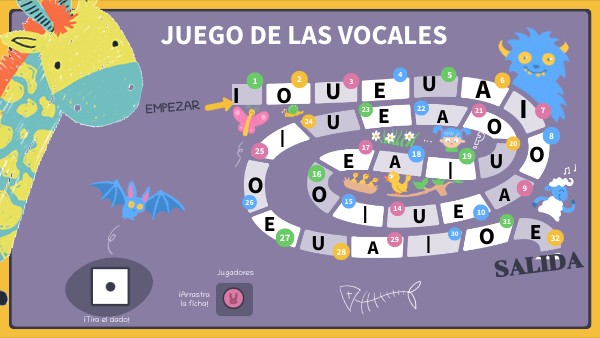 JUEGO DE LAS VOCALES | Genially