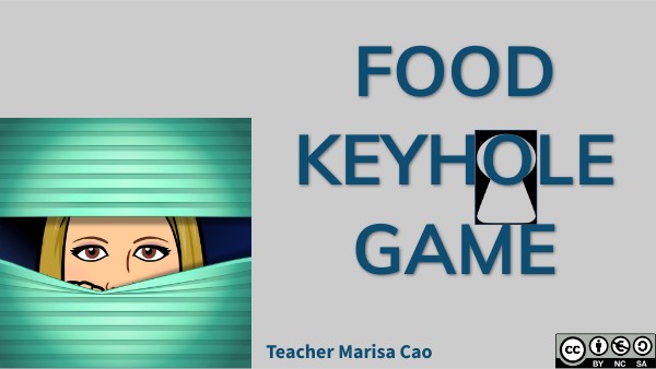 Food&Drinks_Keyhole game | Genially