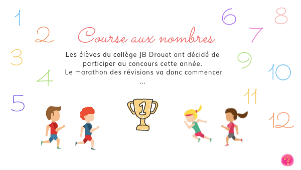 Course aux nombres 4e | Genially