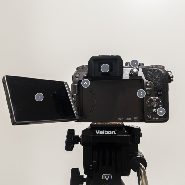 Back camera interactive