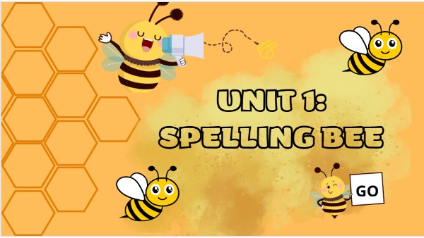 spelling Bee | Genially
