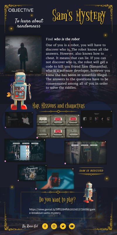 Sam's mystery | Genially