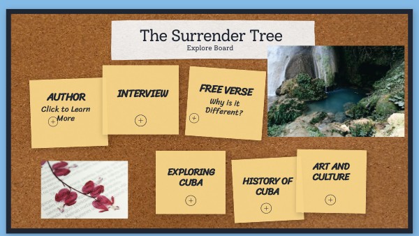 ELA MS Explore Board Examples