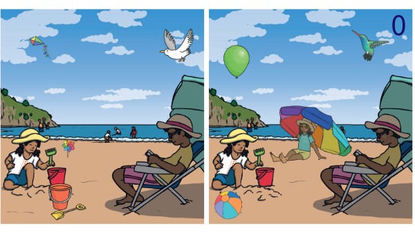 SPEAKING SPOT THE DIFFERENCE SUMMER