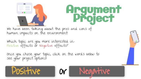 Argument Project | Genially