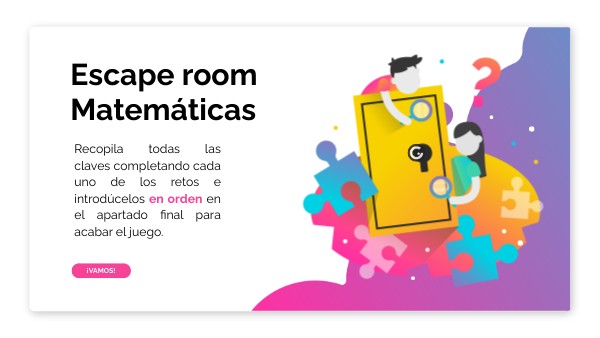 Escape room matemáticas | Genially