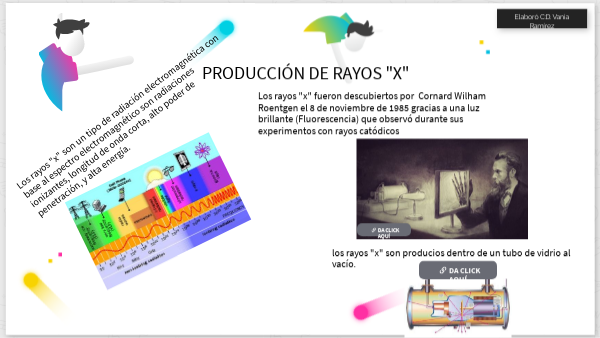 producción de rayos "x" | Genially