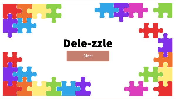 dele-zzle | Genially