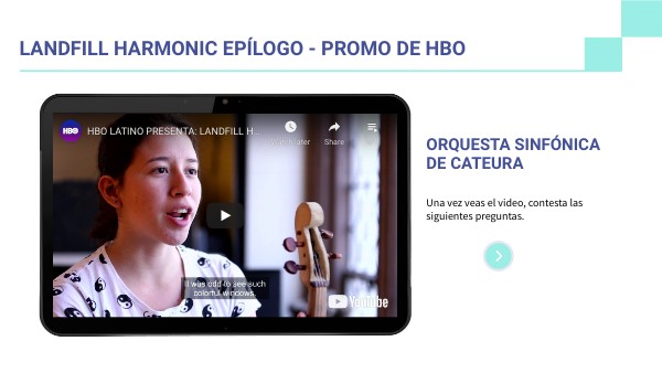 LANDFILL HARMONIC EPÍLOGO - PROMO DE HBO