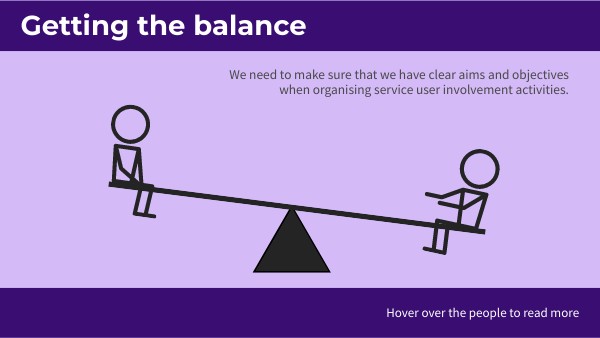 getting the balance