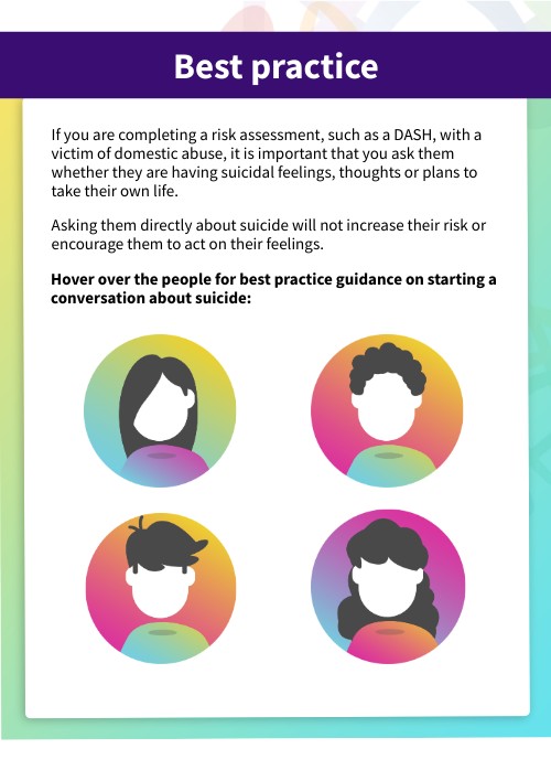 Dudley- suicide best practice