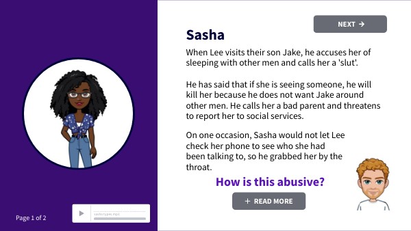 Sasha abuse types