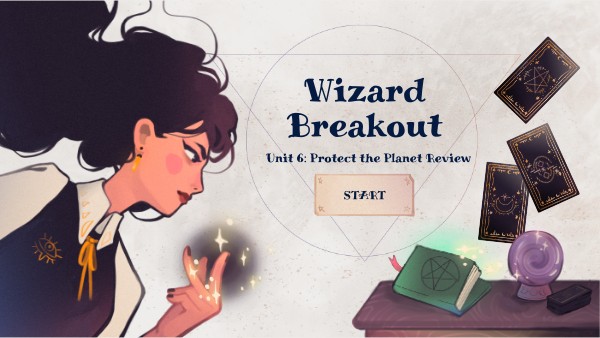 WIZARD BREAKOUT: UNIT 6 REVIEW | Genially