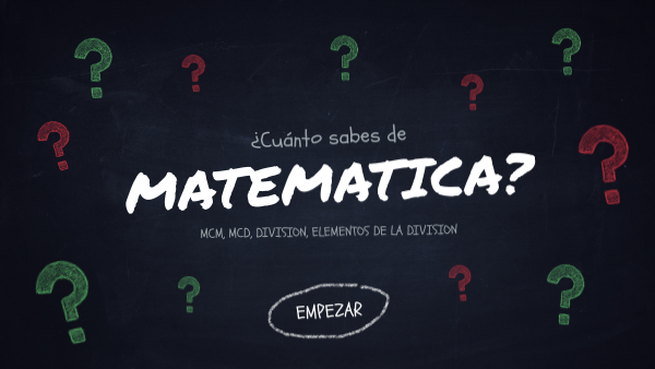 REPASO MATEMATICA | Genially