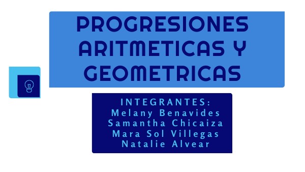 Progresiones aritmeticas