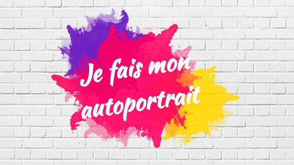 Je fais mon autoportrait | Genially