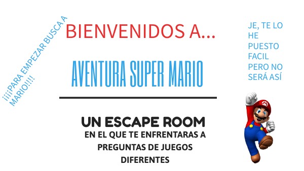 AVENTURA SUPER MARIO | Genially