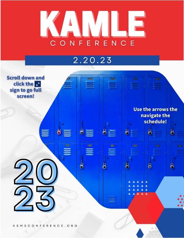 KAMLE Schedule | Genially