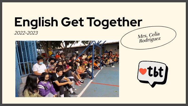 English Get Together 2022-2023