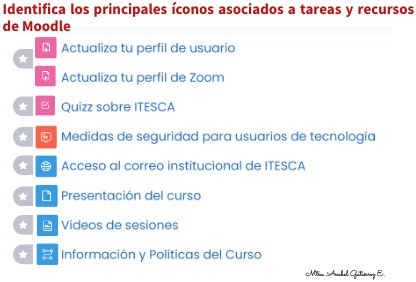 Íconos de Moodle | Genially