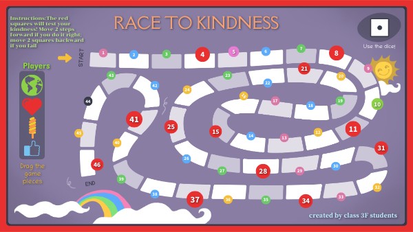 Race to kindness | Genially