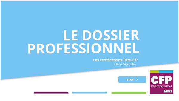 CIP_ DOSSIER_PROF | Genially