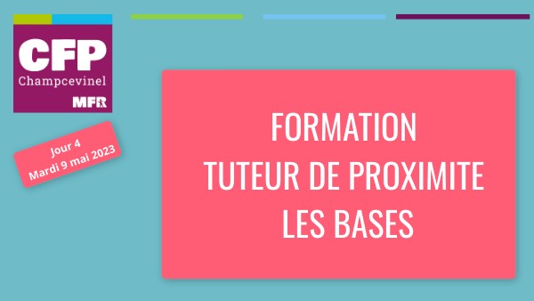 Formation Tuteur | Genially