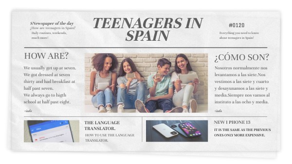 TEENAGERS IN SPAIN