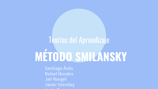 SMILANSKY | Genially