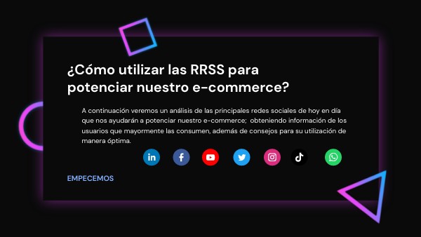 Uso de RRSS para potenciar el negocio(Clase 5) | Genially