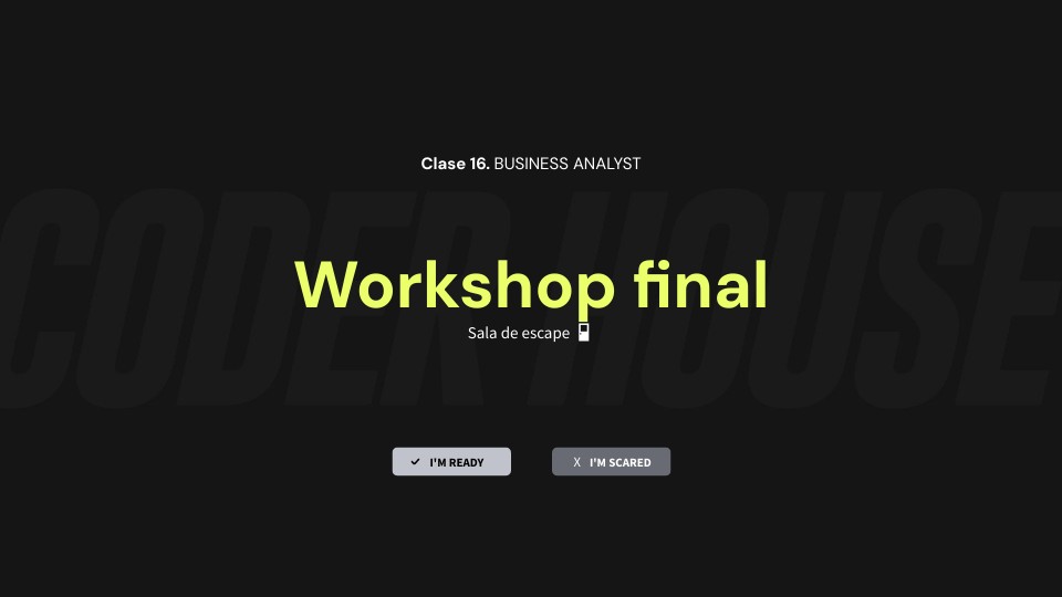 Workshop final - Clase 16 - BA | Genially