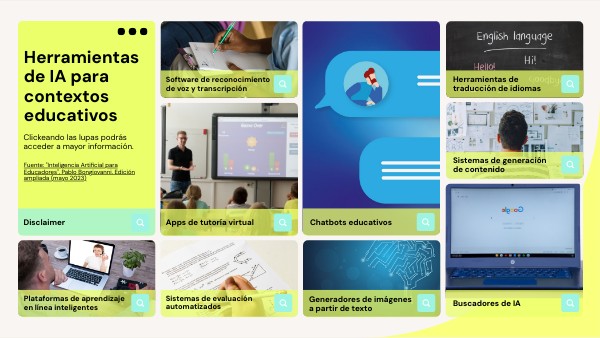 Herramientas de IA para contextos educativos | Genially