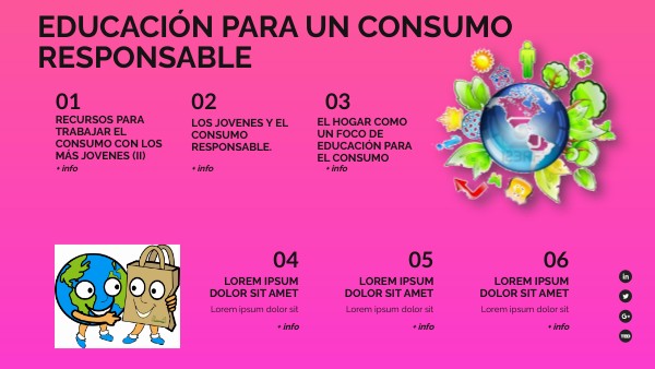 EDUCACIÓN PARA UN CONSUMO RESPONSABLE | Genially