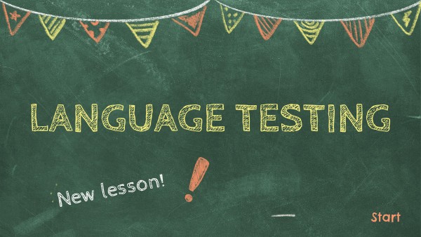 Language testing - teaching and assessment