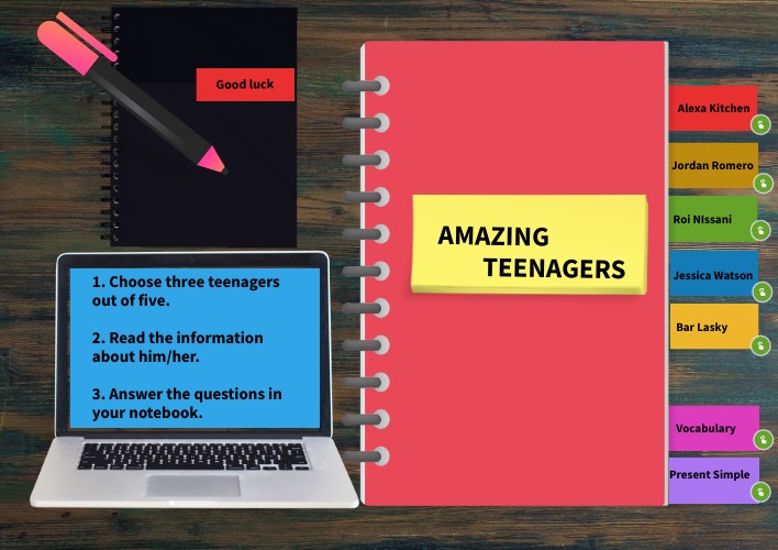 Amazing Teenagers - grade 7 | Genially