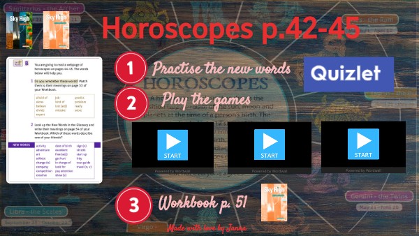 Horoscopes _p.42-45_a syncrononos task