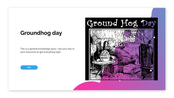 Groundhog day | Genially